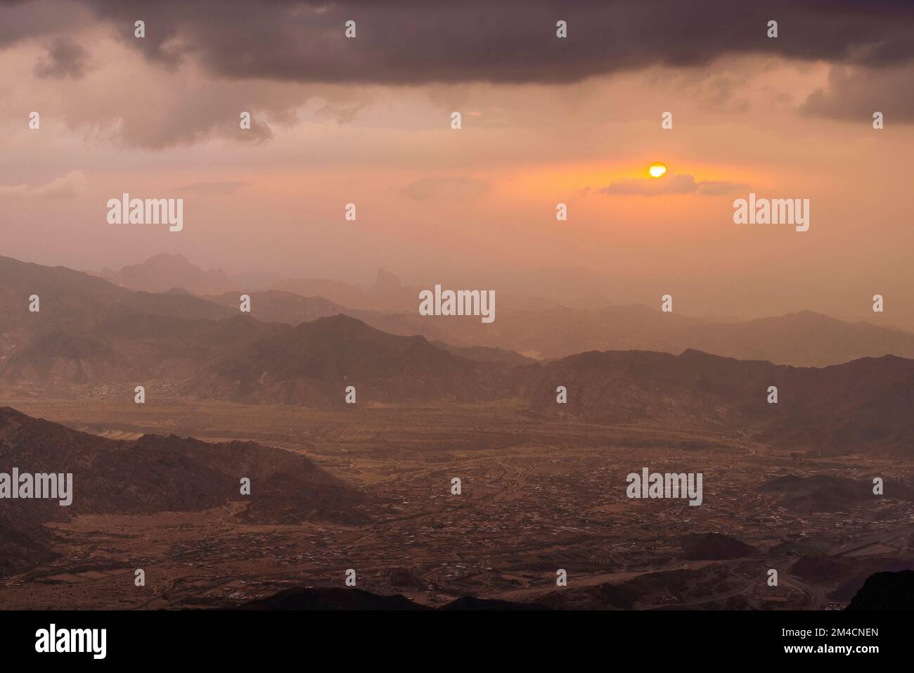 Beautiful landscape of Taif city, Saudi Arabia Stock Photo - Alamy