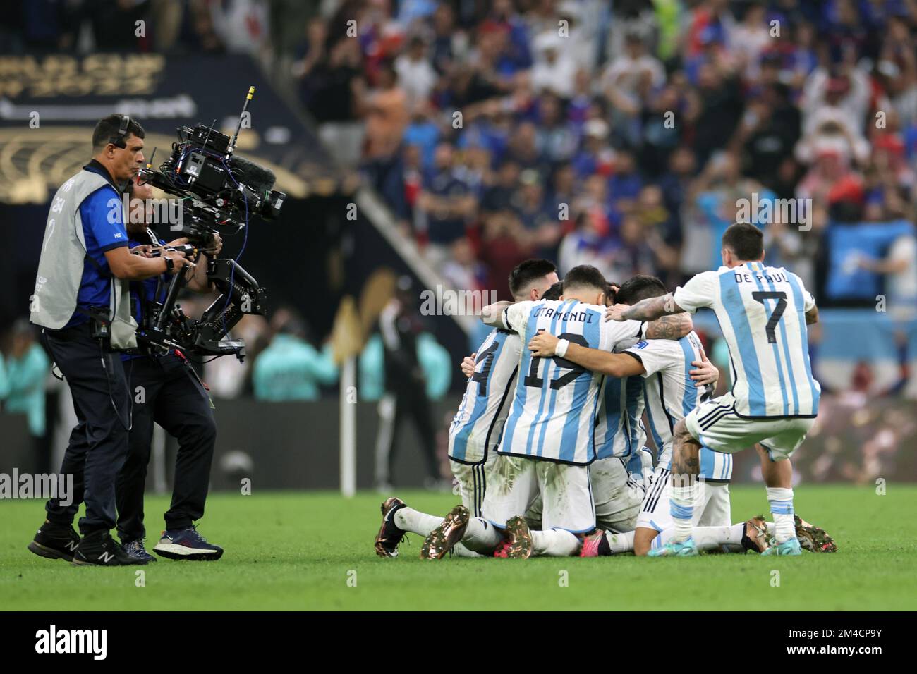 Lusail, Qatar. Fifa World Cup. Match 64. Argentina vs France. 18th ...