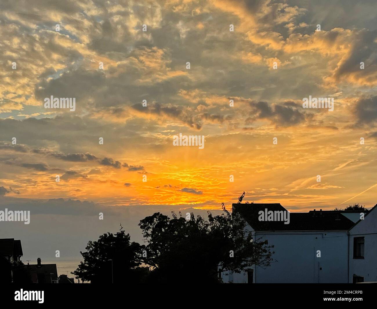 Beach sunsets over the Wash Hunstanton Norfolk England Stock Photo - Alamy