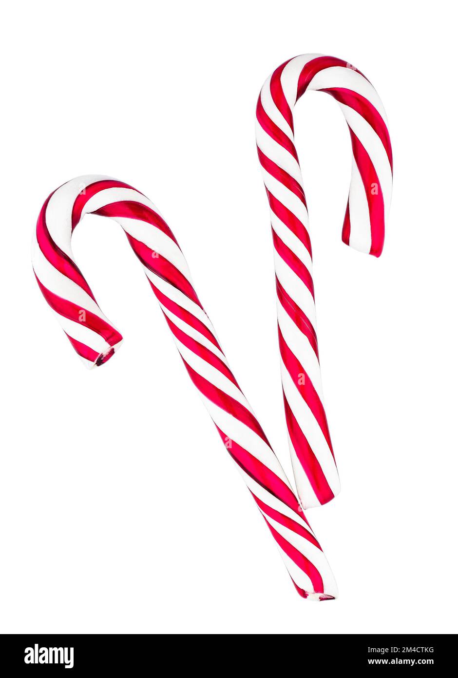Candy canes christmas decor Cut Out Stock Images & Pictures - Alamy