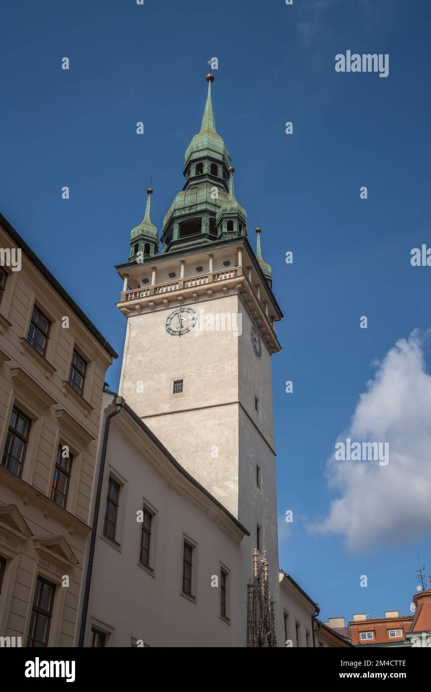 Old Town Hall Tower - Brno, Czech Republic Stock Photo - Alamy