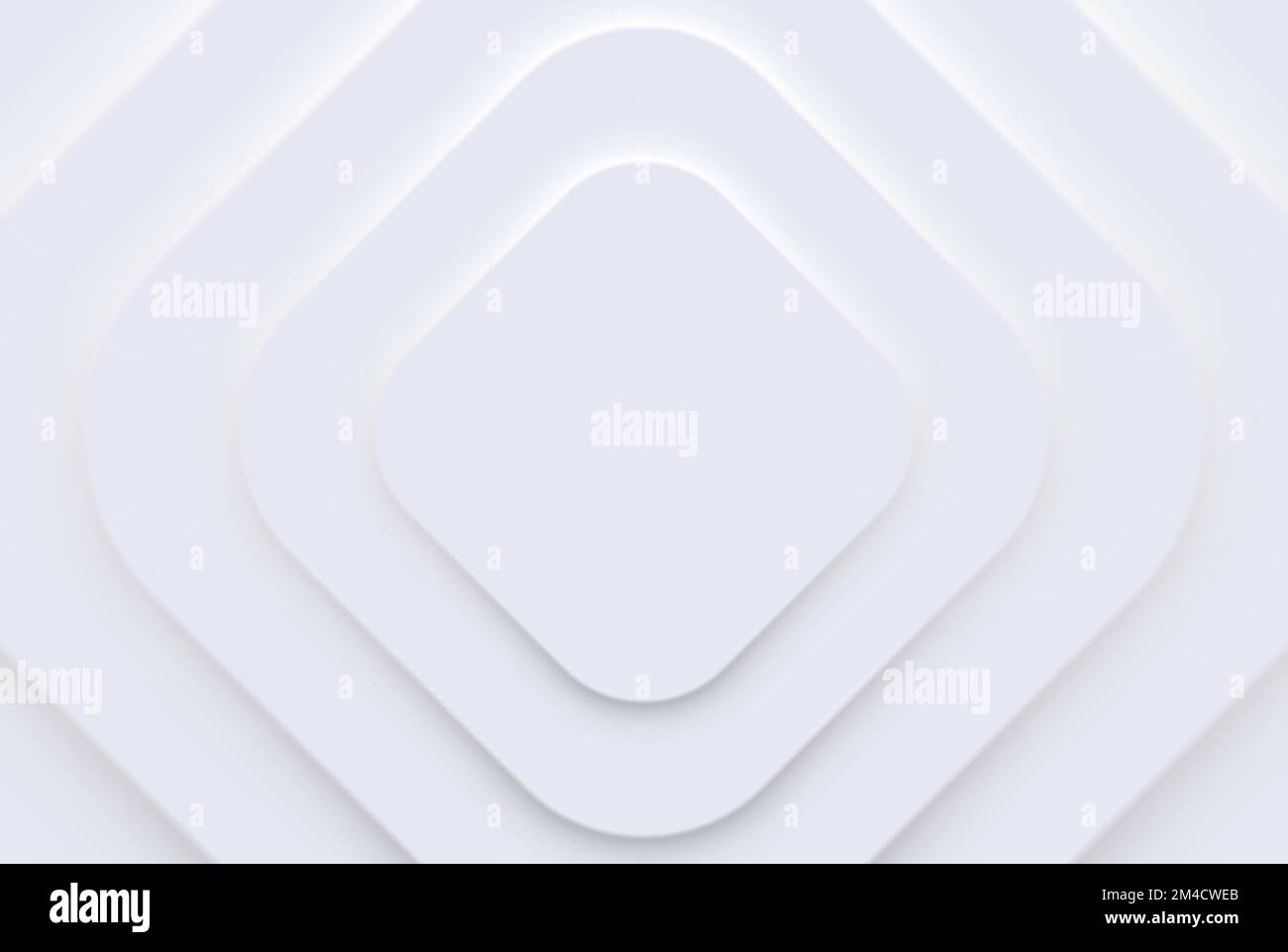 Abstract modern wallpaper design.White futuristic rhombus background in ...