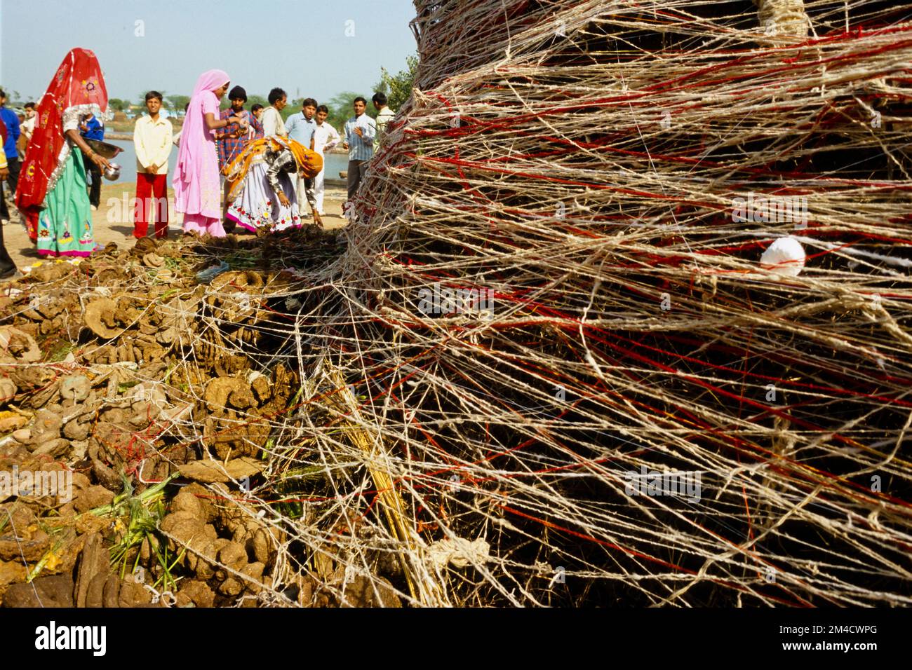 A huge bonfire gets erected in Phalen to symbolize the burning of ...