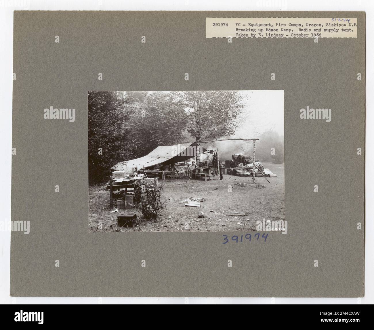 Forest Fire Camps - Oregon. Photographs Relating to National Forests ...