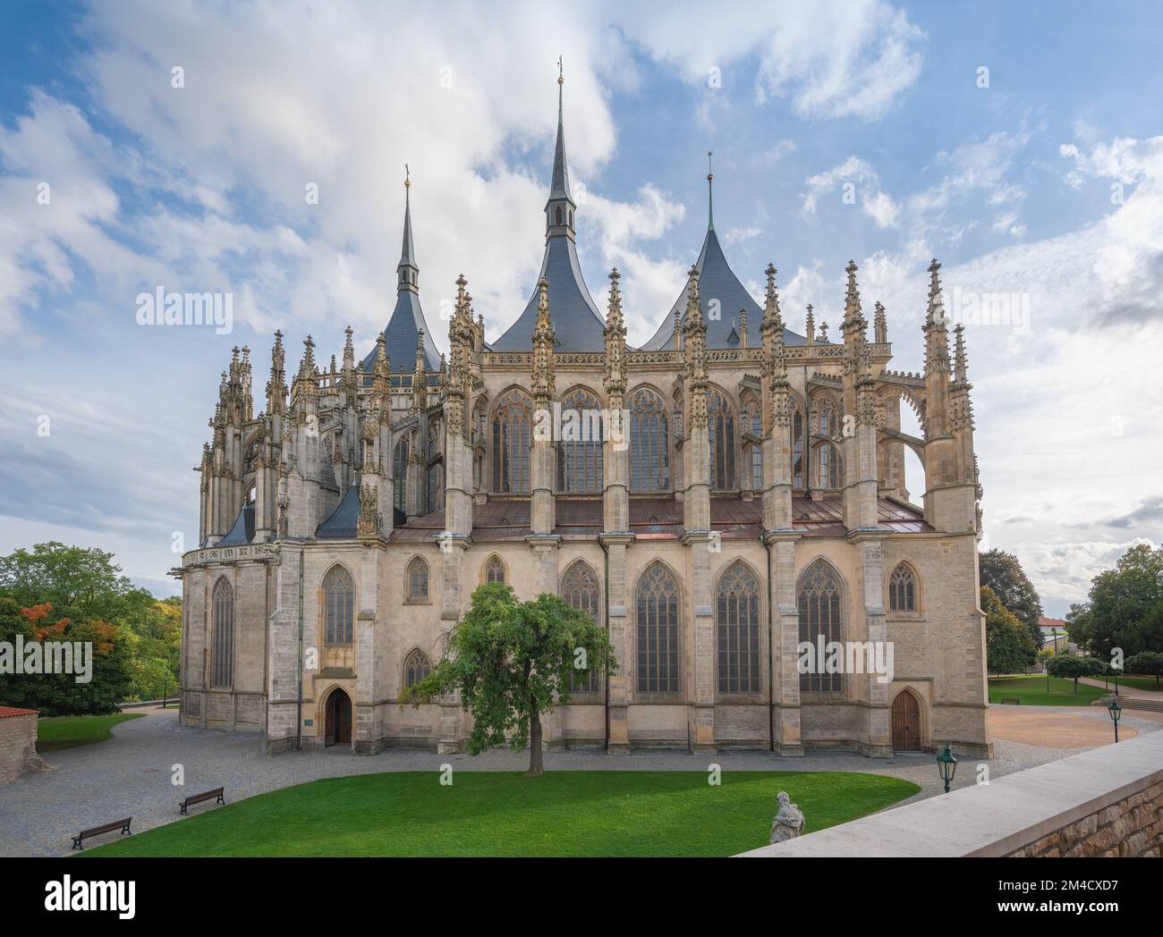 Cathedral of St. Barbara - Kutna Hora, Czech Republic Stock Photo - Alamy