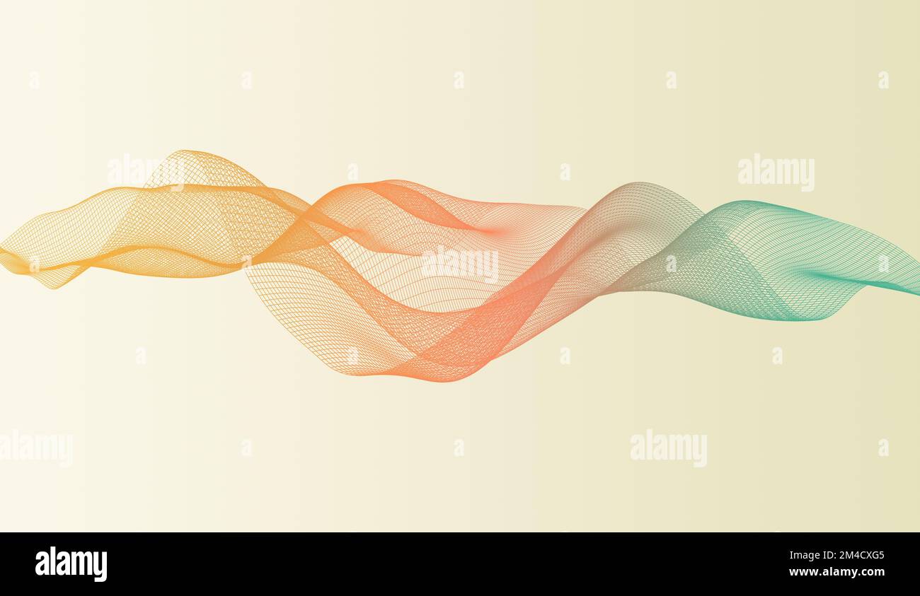 Bright gradient background with gradient colored curves and swirls ...