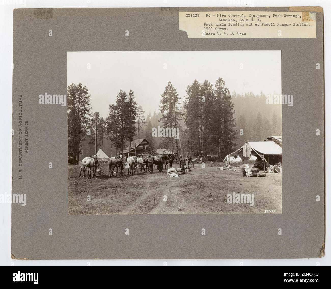 Forest Fire Equipment: Tool Caches - All States. Photographs Relating ...