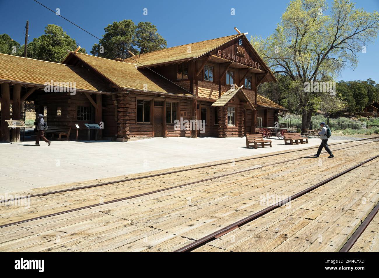 Historic Grand Canyon Railway Depot, Grand Canyon National Park ...
