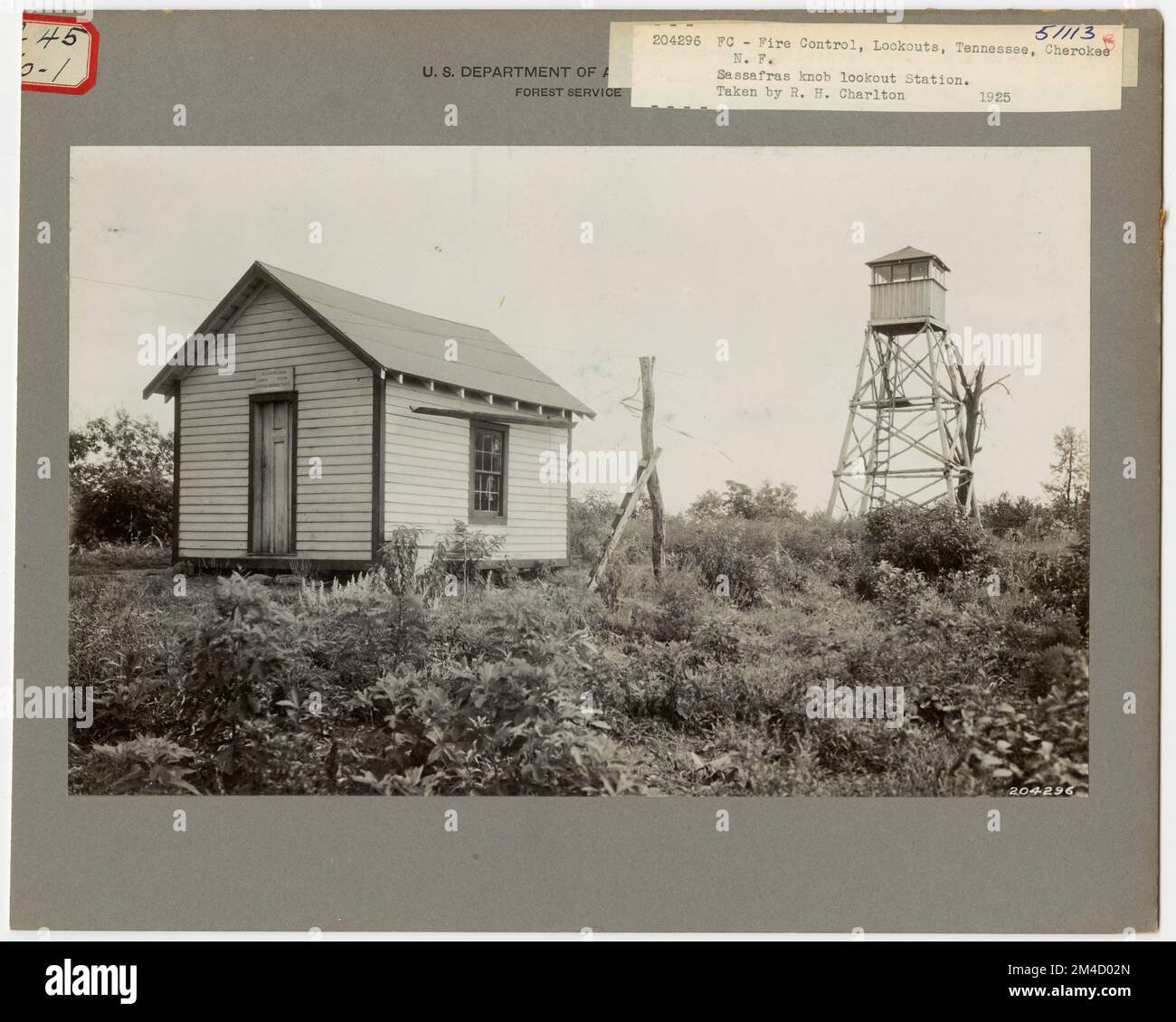 Fire Control: Lookouts - Tennessee. Photographs Relating to National ...