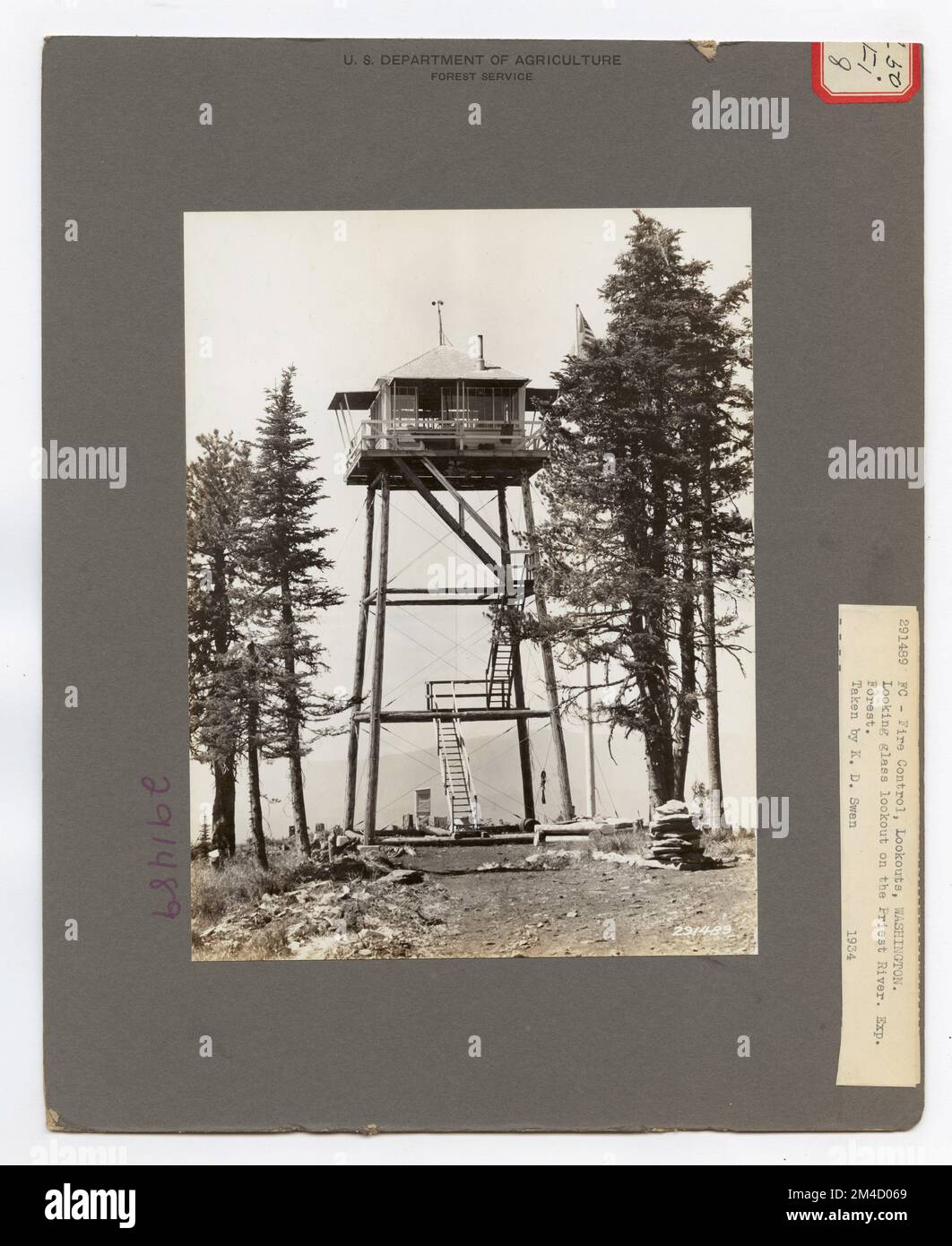 Fire Control: Lookouts - Washington. Photographs Relating to National ...