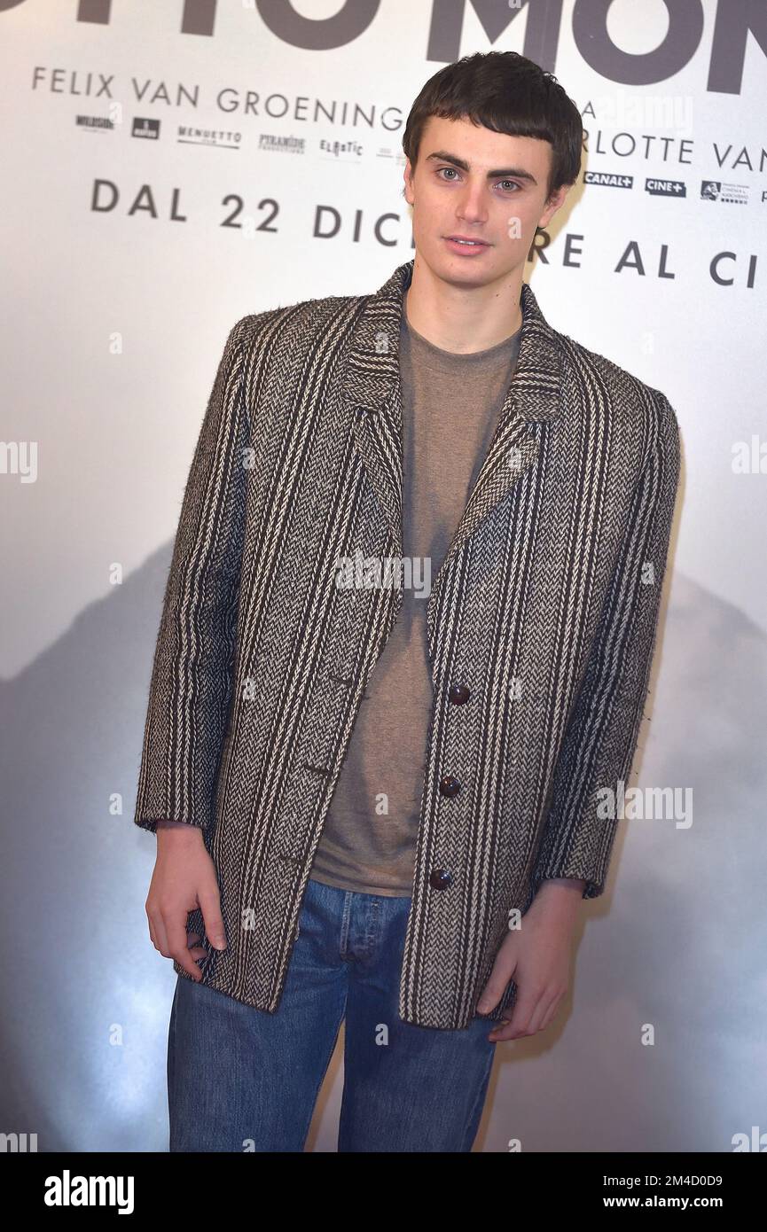 Rome, Italy. 19th Dec, 2022. Andrea Palma attends Le Otto Montagne Photocall at The Space ...