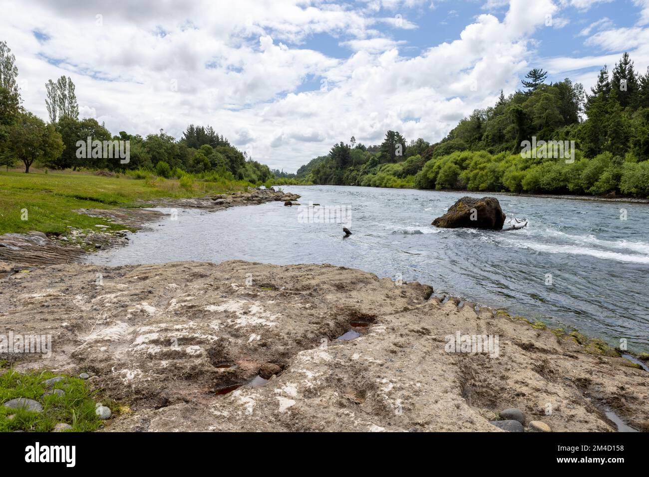 River Tolten in Araucania, Chile Stock Photo - Alamy