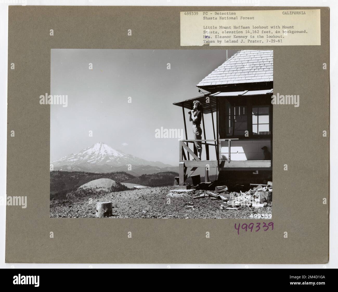 Fire Control: Lookouts - California. Photographs Relating to National ...