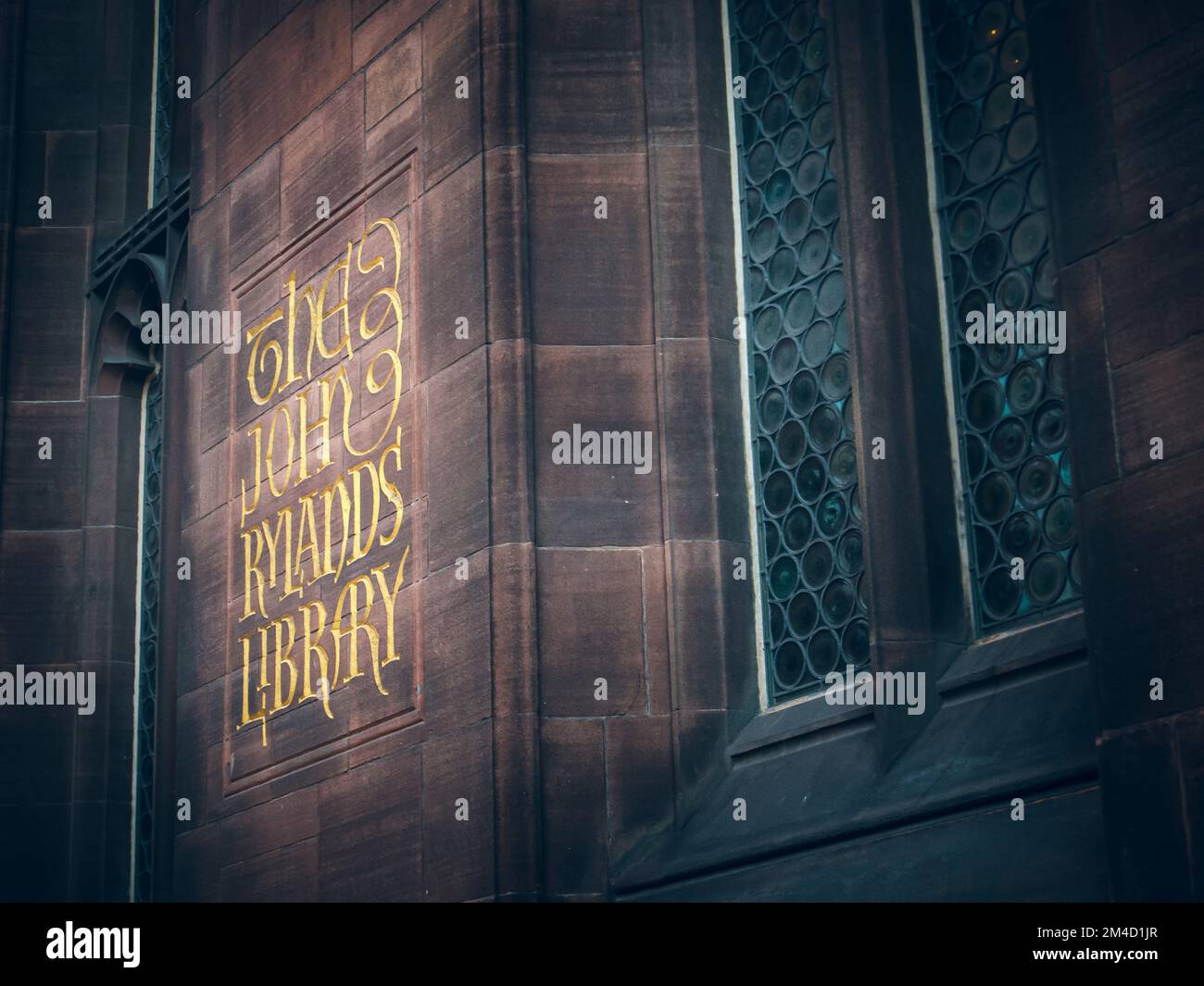 John Rylands Research Library, Manchester Stock Photo - Alamy