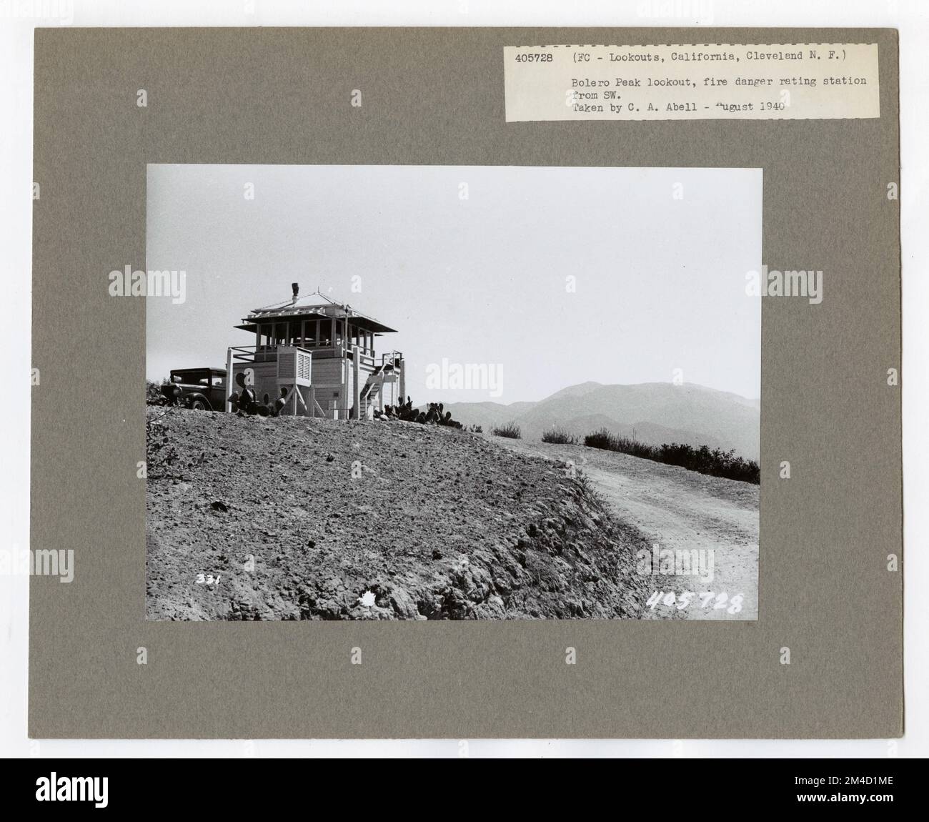 Fire Control: Lookouts - California. Photographs Relating to National ...