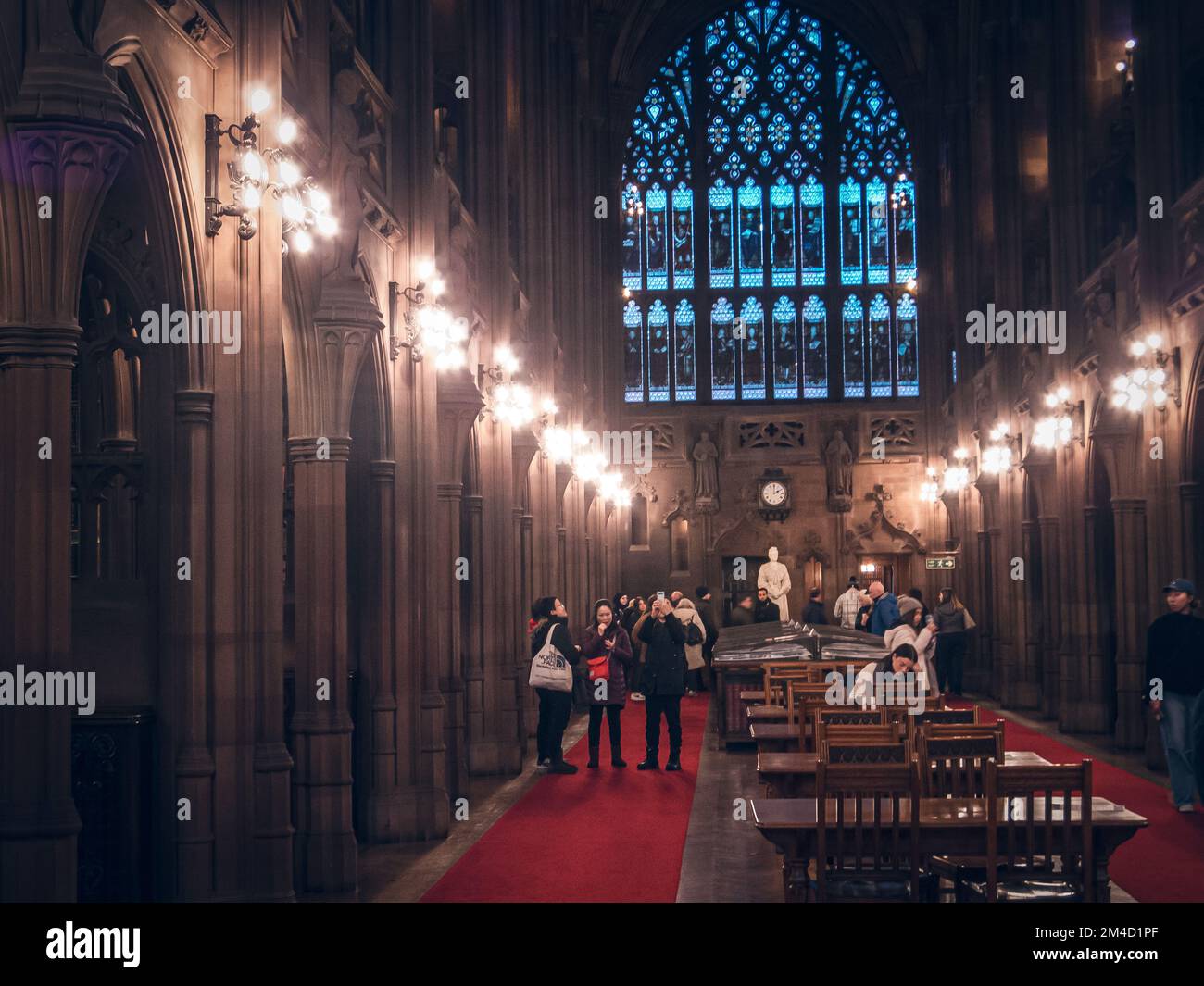 John Rylands Research Library, Manchester Stock Photo - Alamy