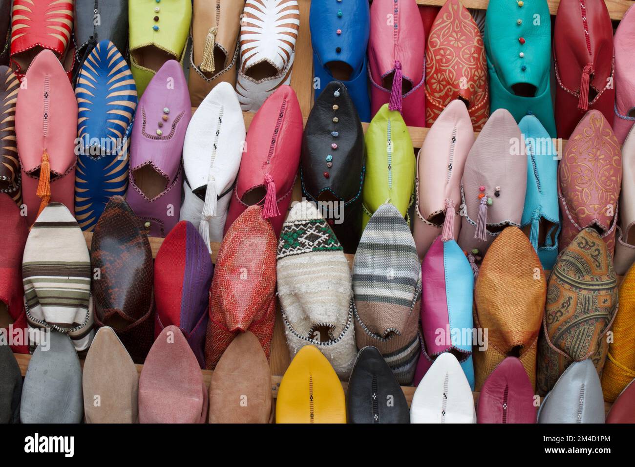 Marrakech babouches slippers hi-res stock photography and images - Alamy