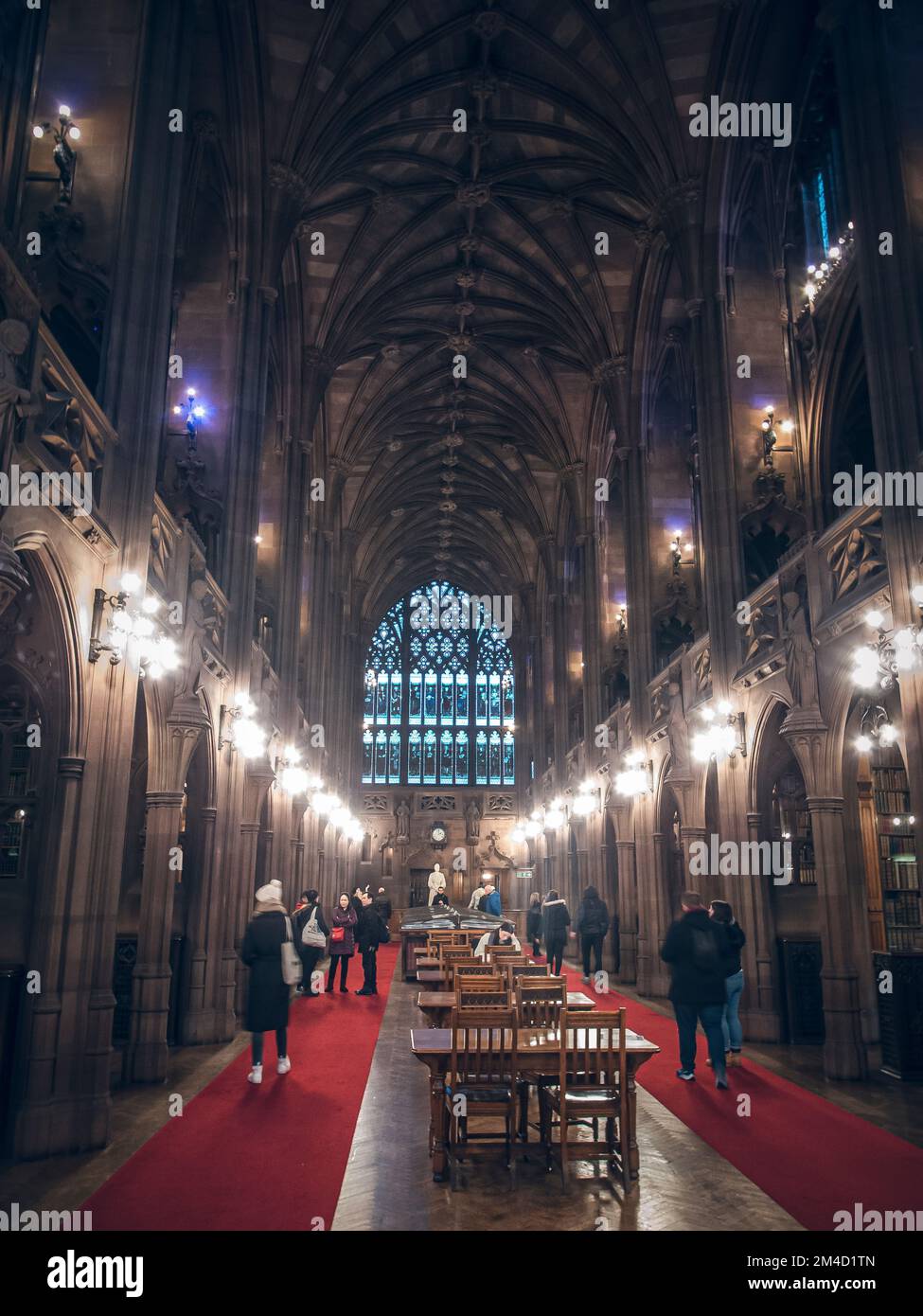 John Rylands Research Library, Manchester Stock Photo - Alamy