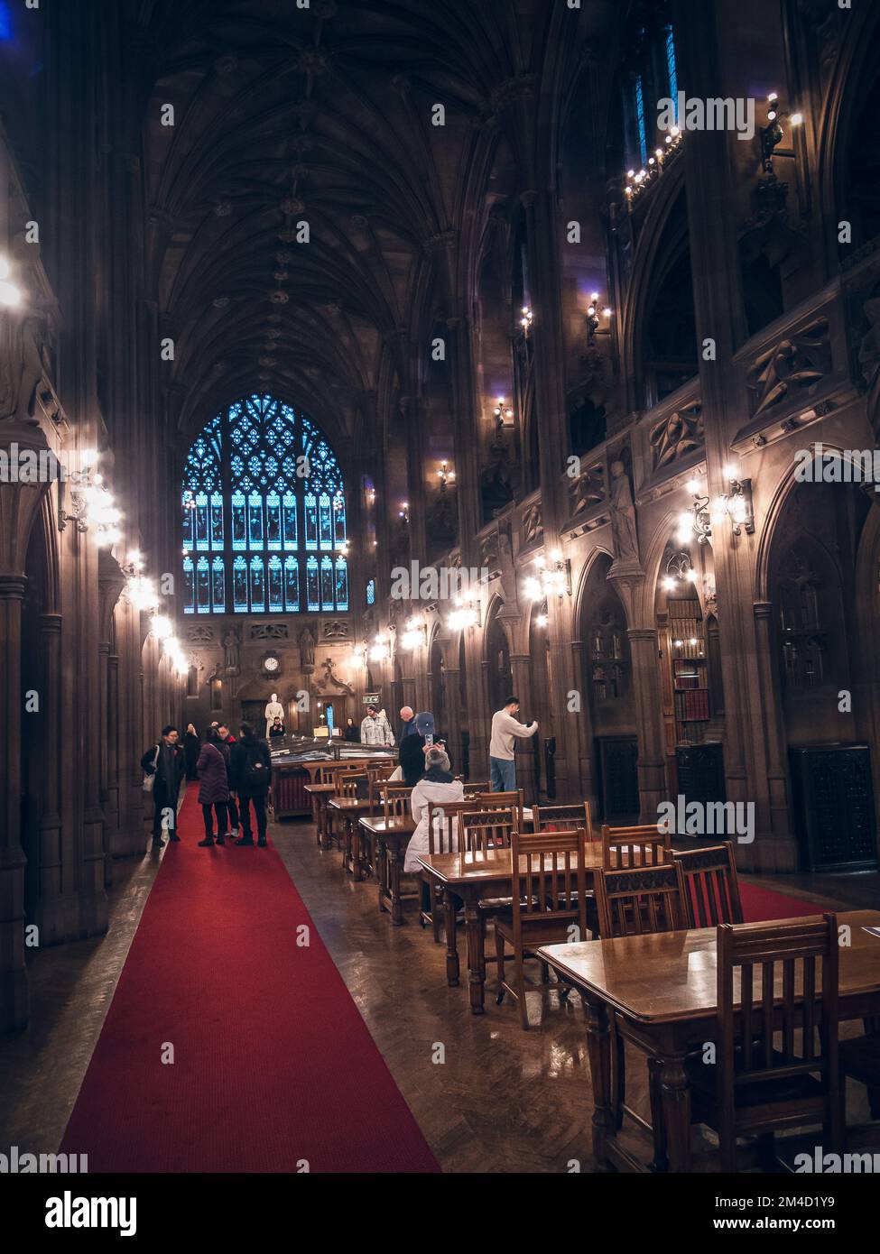 John Rylands Research Library, Manchester Stock Photo - Alamy