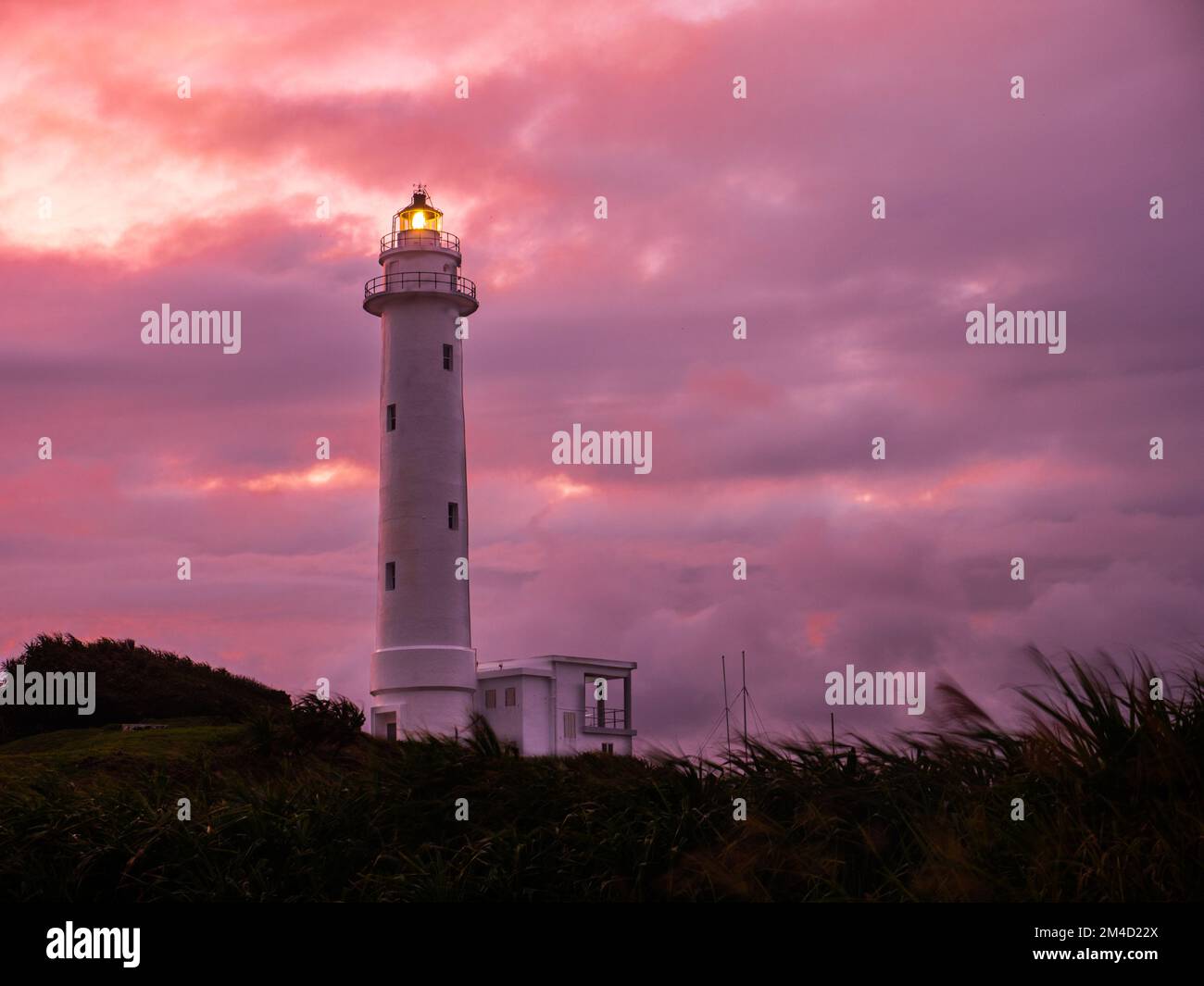 Lighthouse of green island hi-res stock photography and images - Alamy