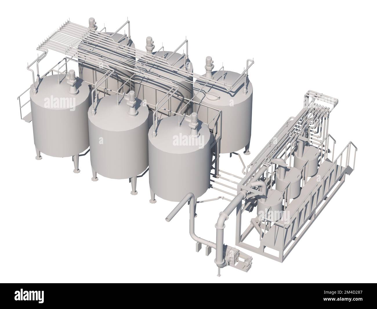 Food processing equipment above hi-res stock photography and images - Alamy