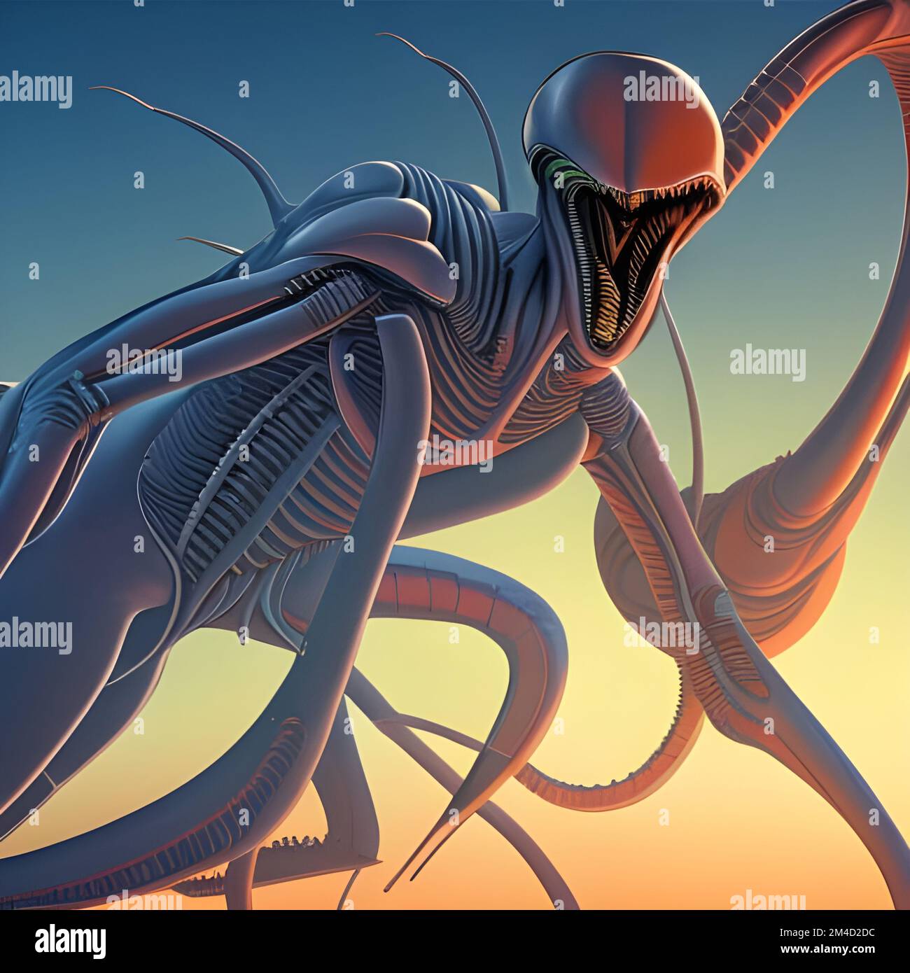 Alien tentacles hi-res stock photography and images - Alamy