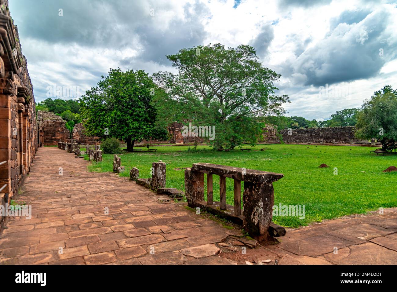 Ruinas de San Ignacio Mini in Argentina Stock Photo - Alamy