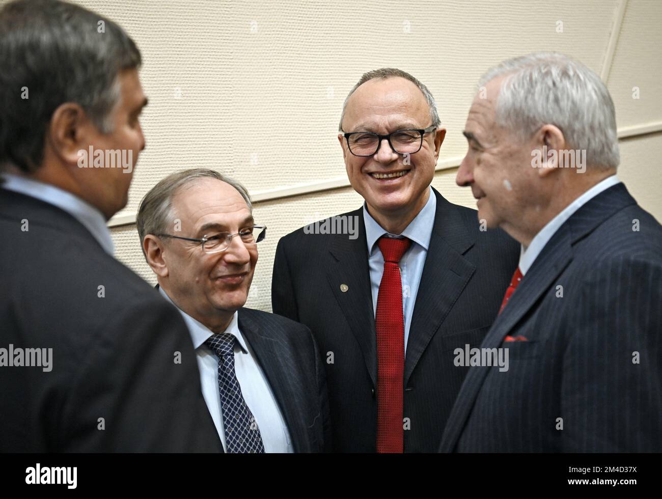 Annual Olympic meeting at the Russian Olympic Committee (ROC). Director ...