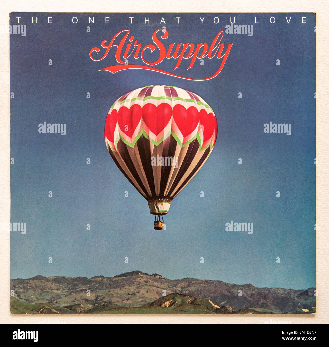 LP cover of The One That You Love, the sixth studio album by Air Supply ...