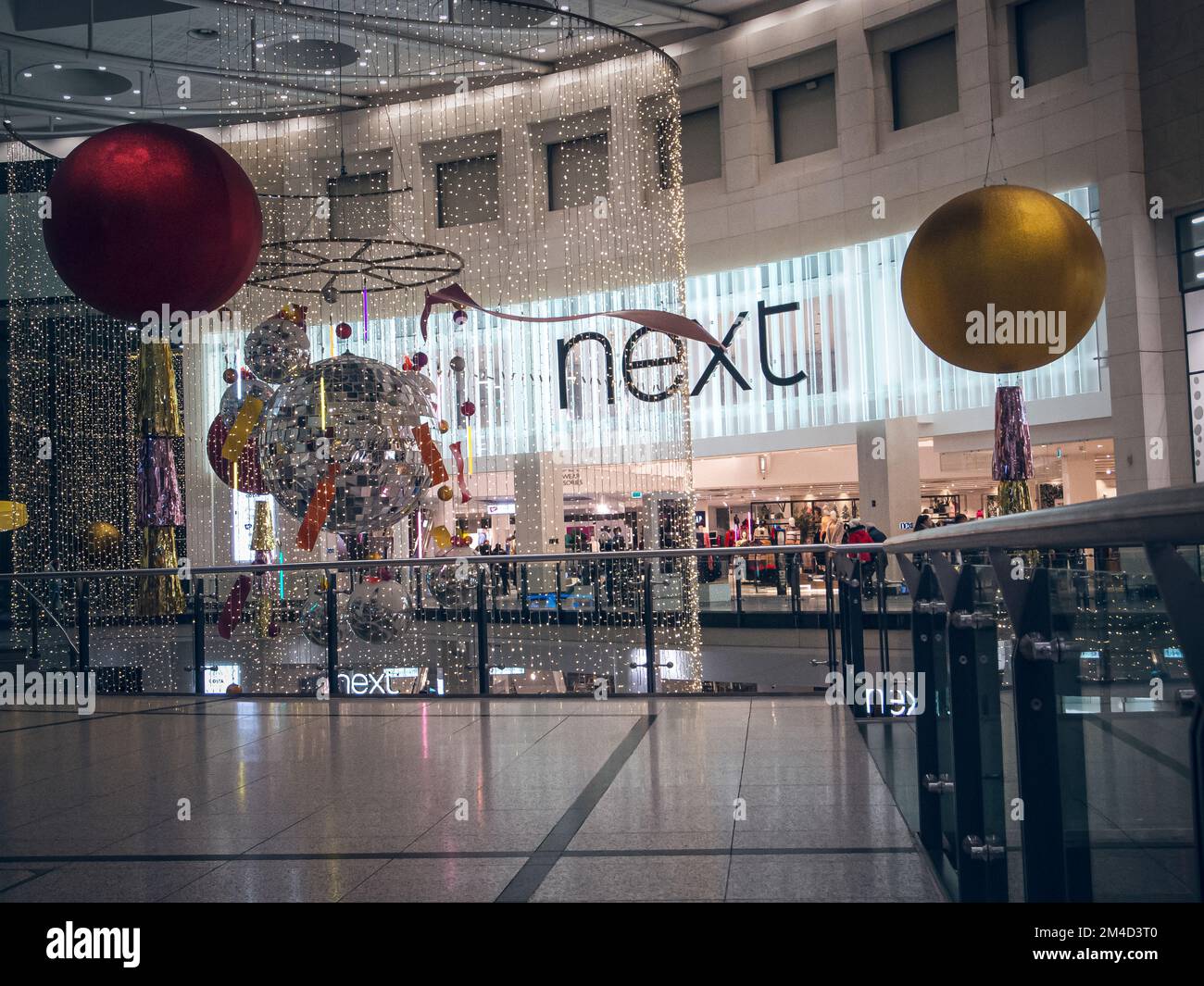 Next shopping center in Manchester Stock Photo - Alamy