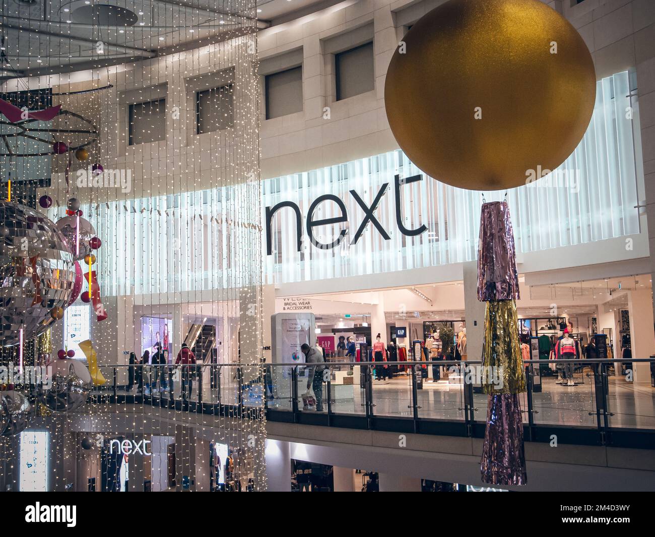 Next shopping center in Manchester Stock Photo - Alamy