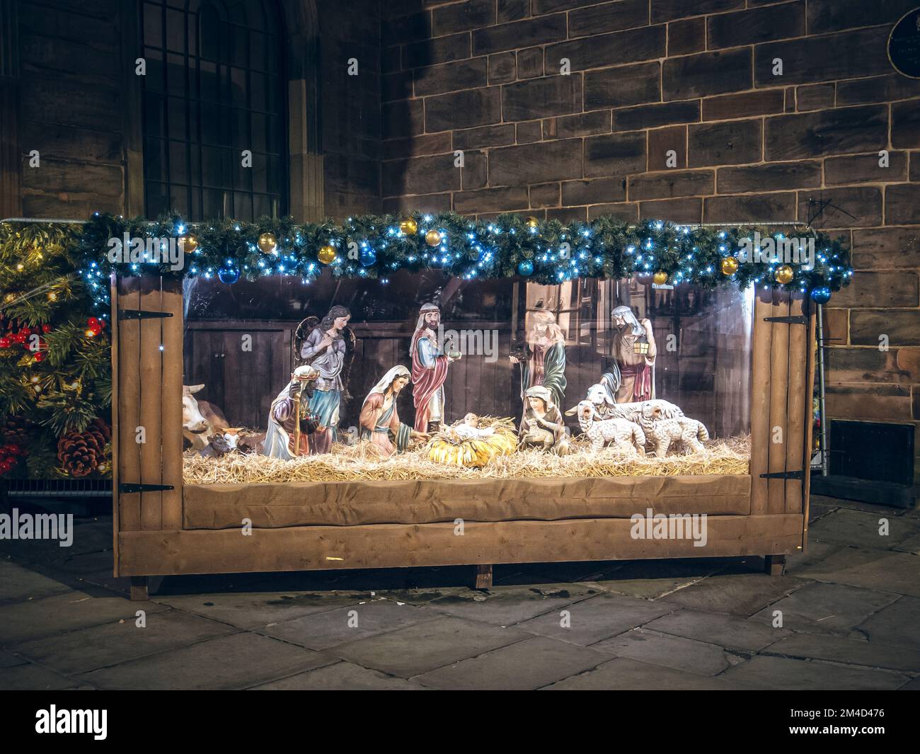 Nativity scenes manchester hi-res stock photography and images - Alamy