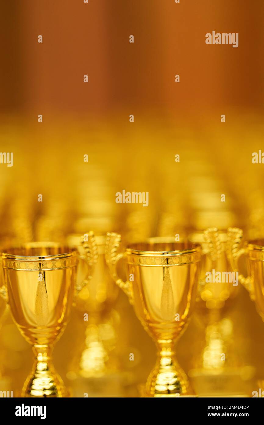 Celebration winners cups hi-res stock photography and images - Alamy