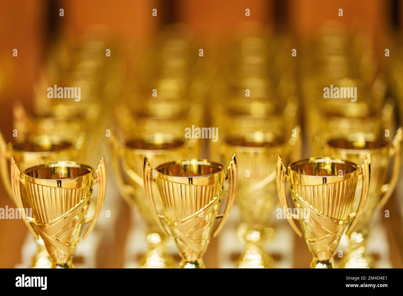 Shiny gold winners cup hi-res stock photography and images - Alamy