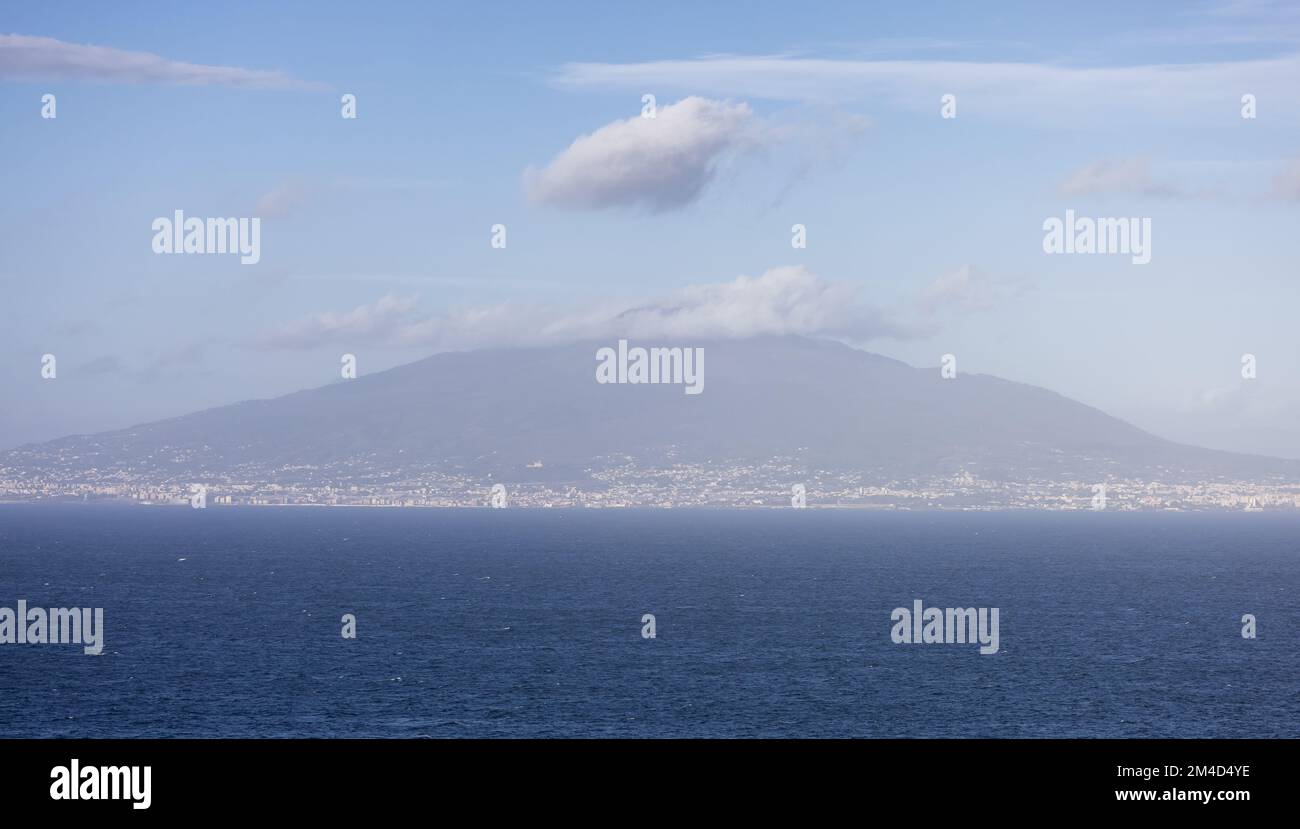 Vesuvio National Park in Naples, Italy. Nature Background Stock Photo ...