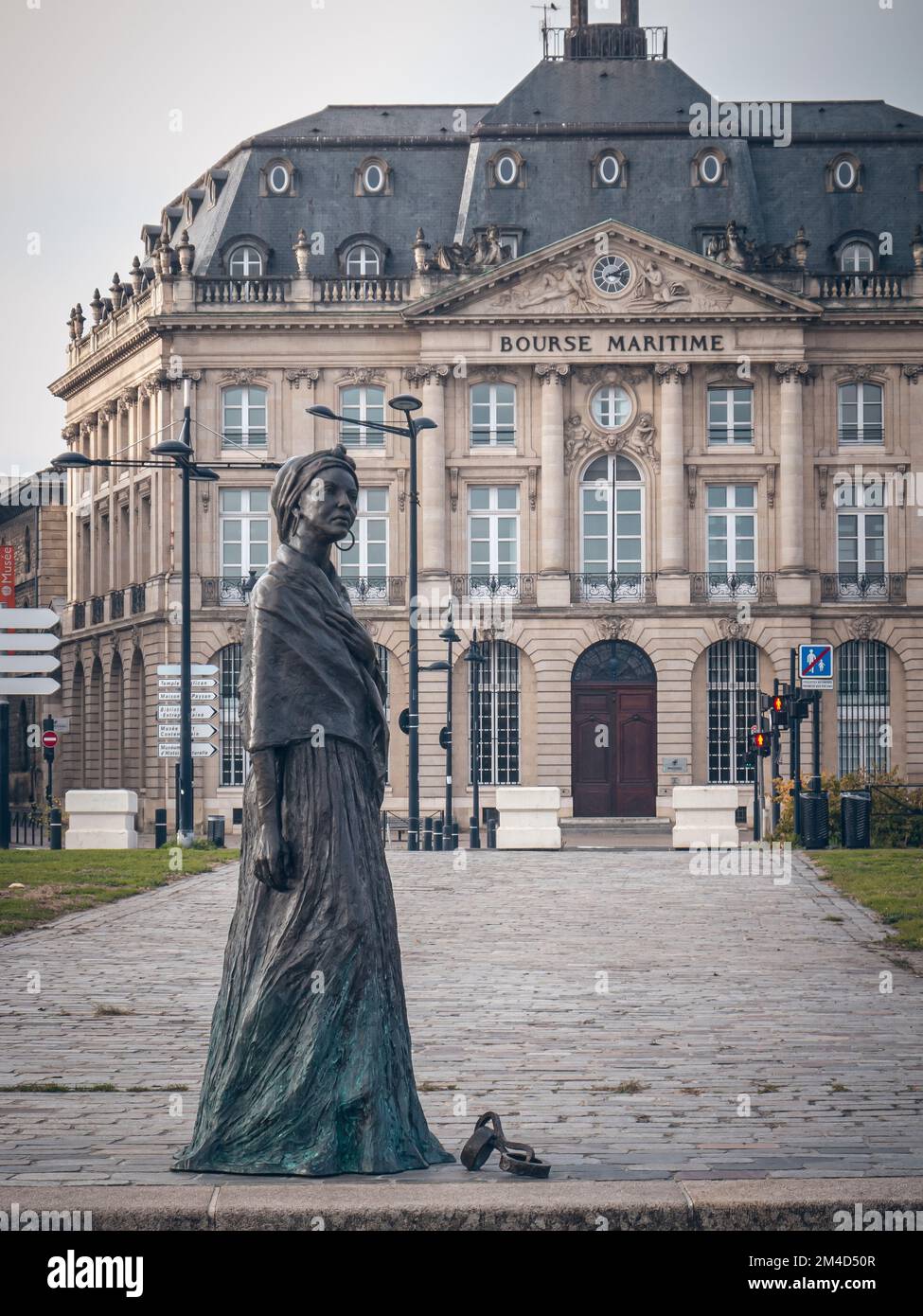 Sculpture by Marthe Adélaïde Modeste Testas in Burdeaox Stock Photo - Alamy