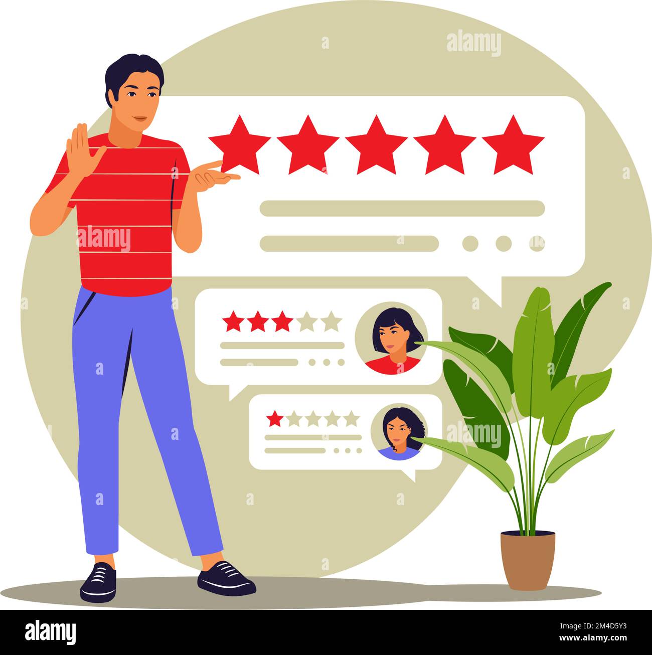 Rating layout hi-res stock photography and images - Alamy