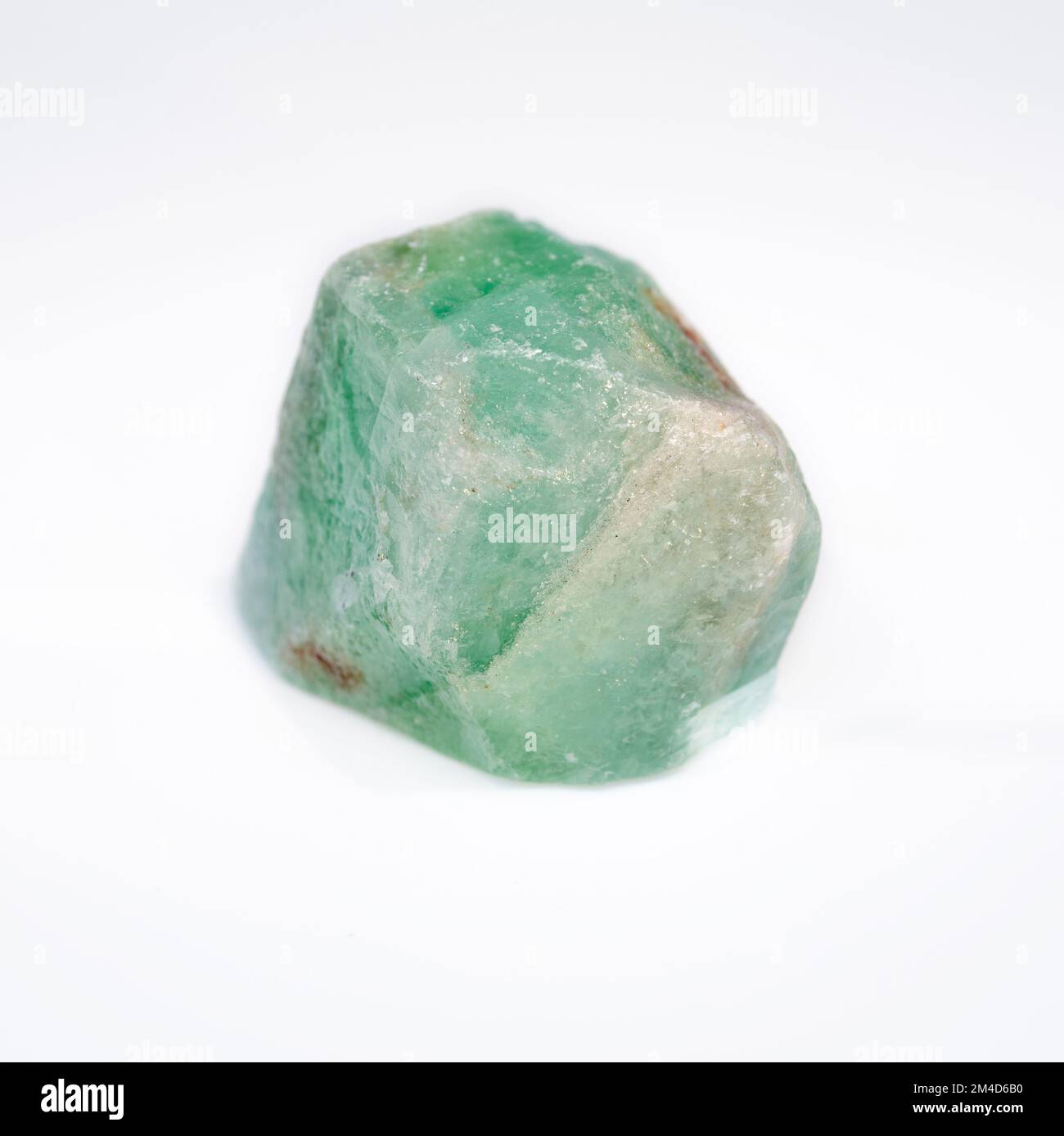 Natural Green Calcite Semi Precious Crystal Healing Gemstone Stock ...