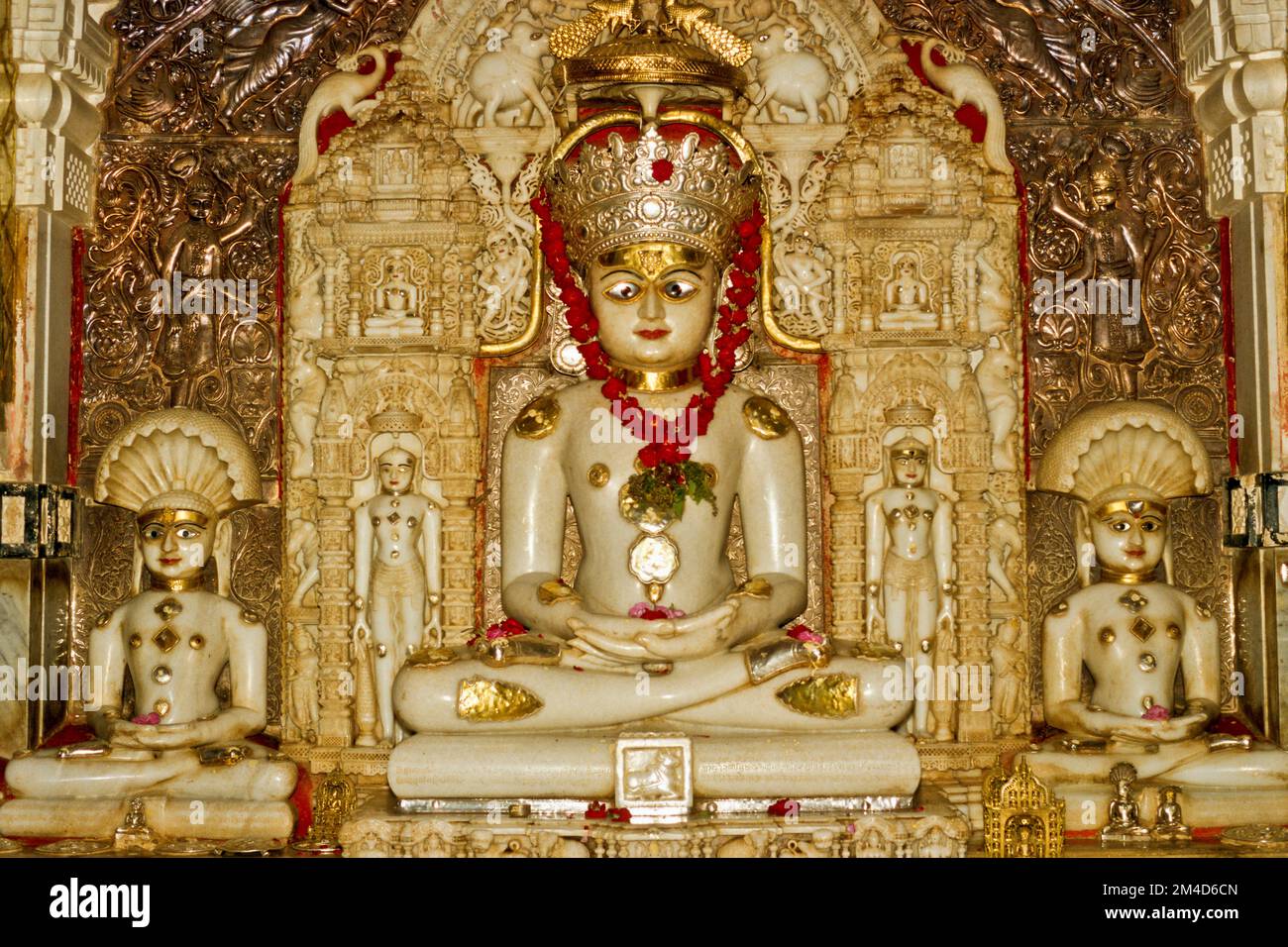 Statue of Adinath, the first prophet of Jainism Stock Photo - Alamy