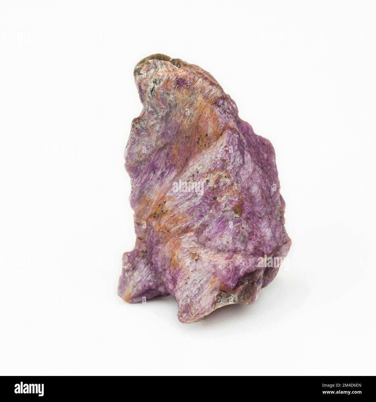 Macro close up colour photograph of 'Smithsonite' a semi precious ...