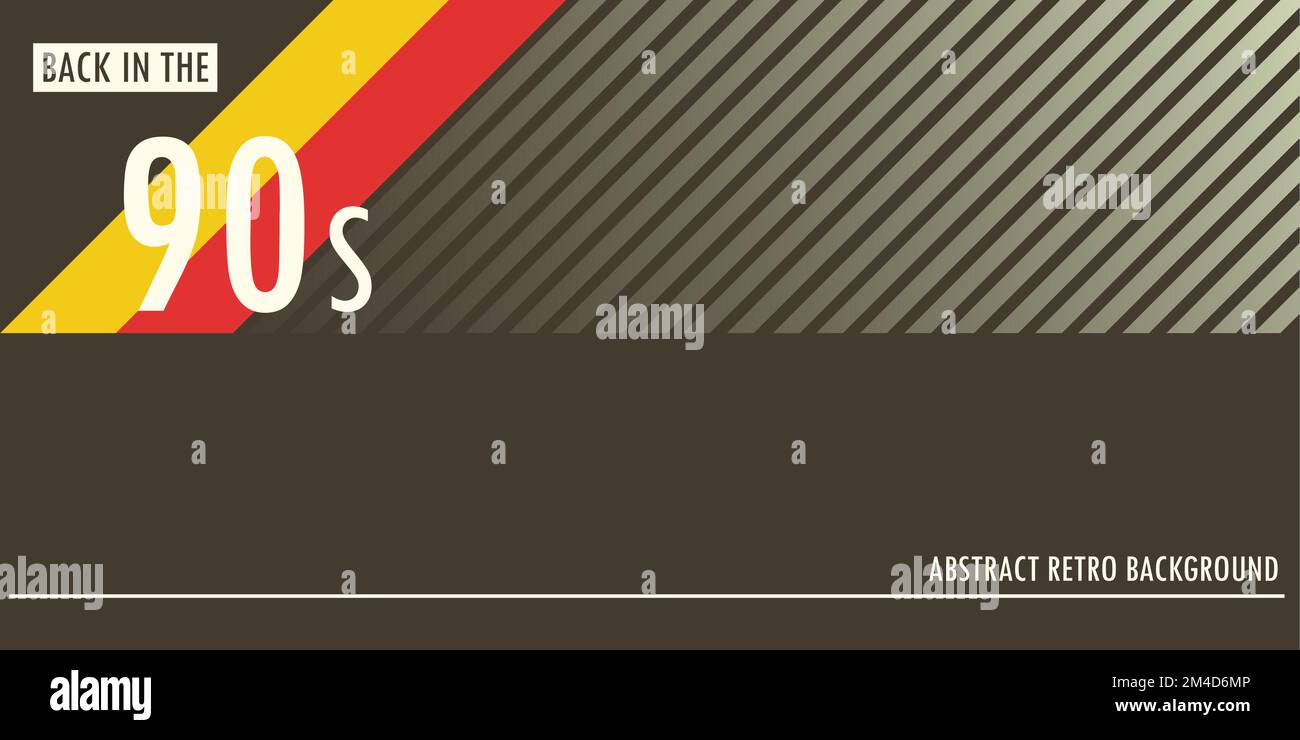 Abstract retro background back in the 90s Stock Vector Image & Art - Alamy