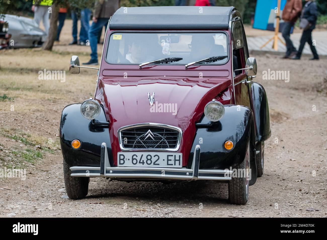 Citroën 2 CV, classic car, car show, Catalonia, Spain Stock Photo - Alamy