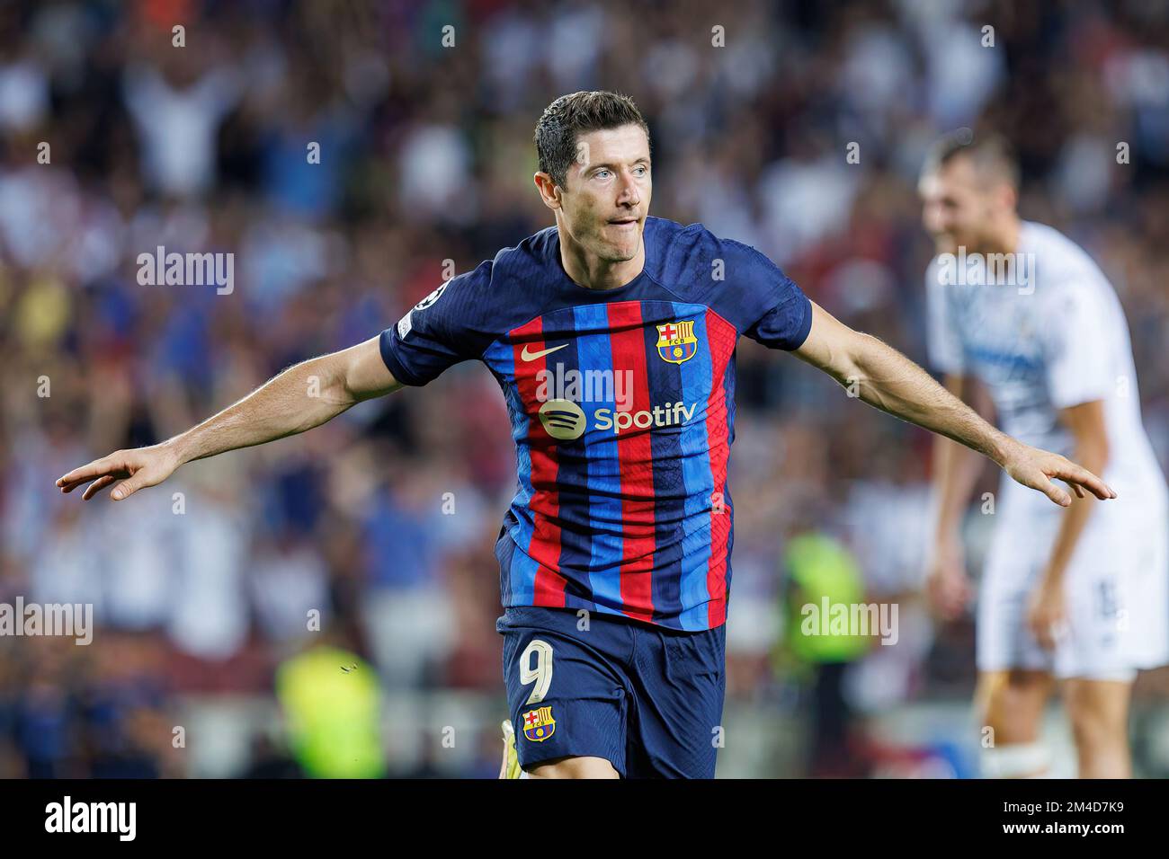 Lewandowski champions league trophy hi-res stock photography and images ...