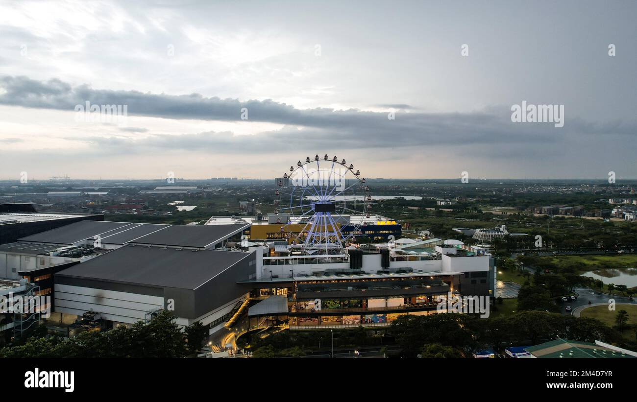 Aerial view of The AEON MALL Jakarta Garden City, AEON is a Largest ...