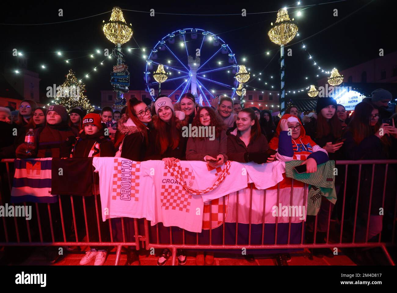 Welcome ceremony for the Croatian national team players Domagoj Vida ...