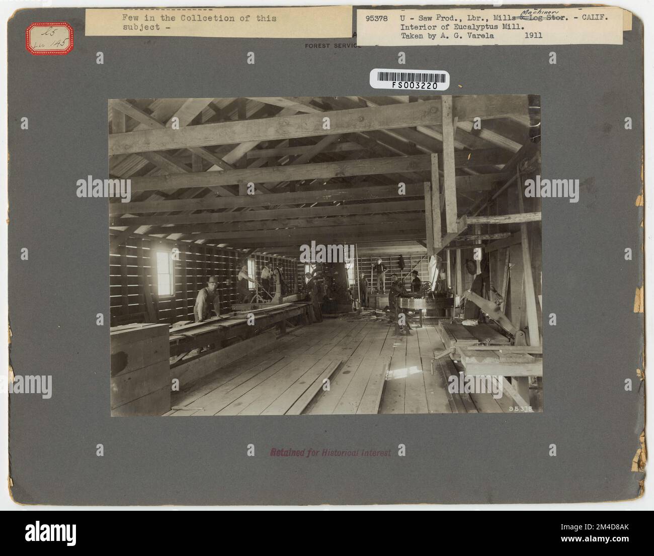 Mills, Milling and Log Storage - California. Photographs Relating to ...