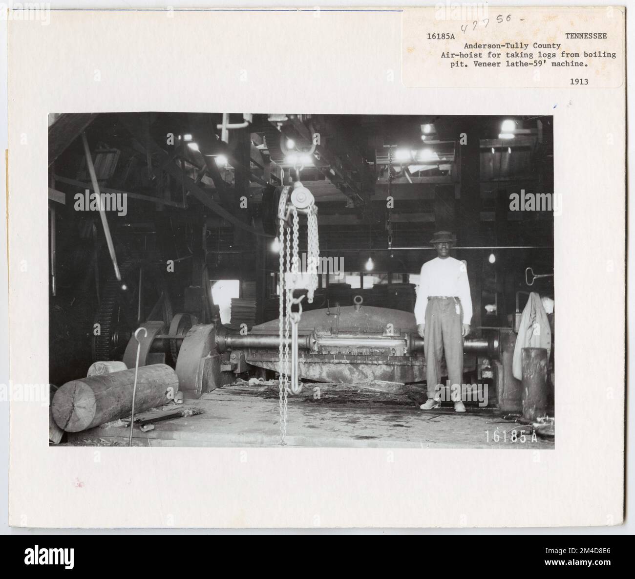 Veneer and Plywood Making - Tennessee. Photographs Relating to National ...