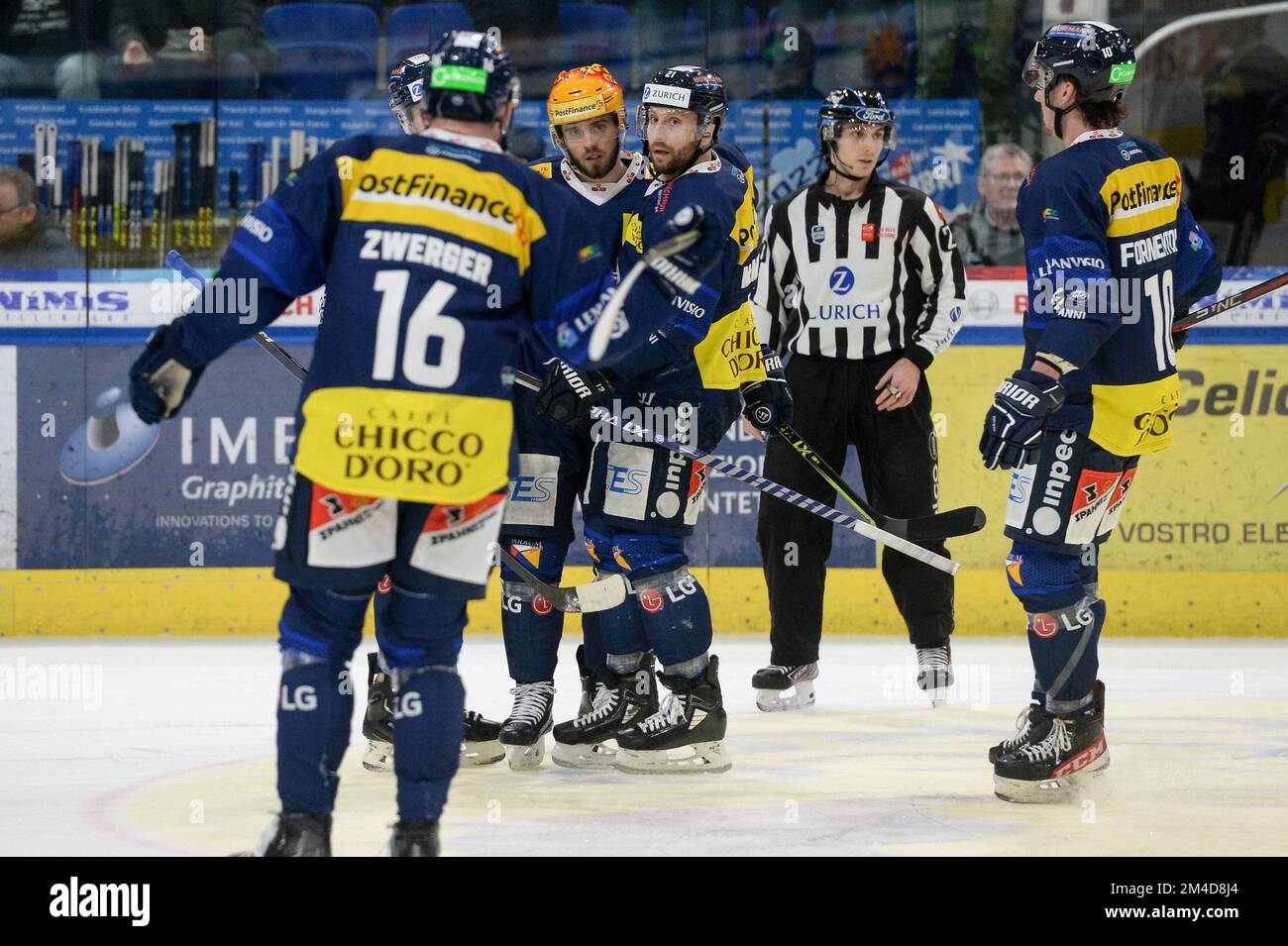 20.12.2022, Ambri, Gottardo Arena, NL: HC Ambri-Piotta - EV Zug ...