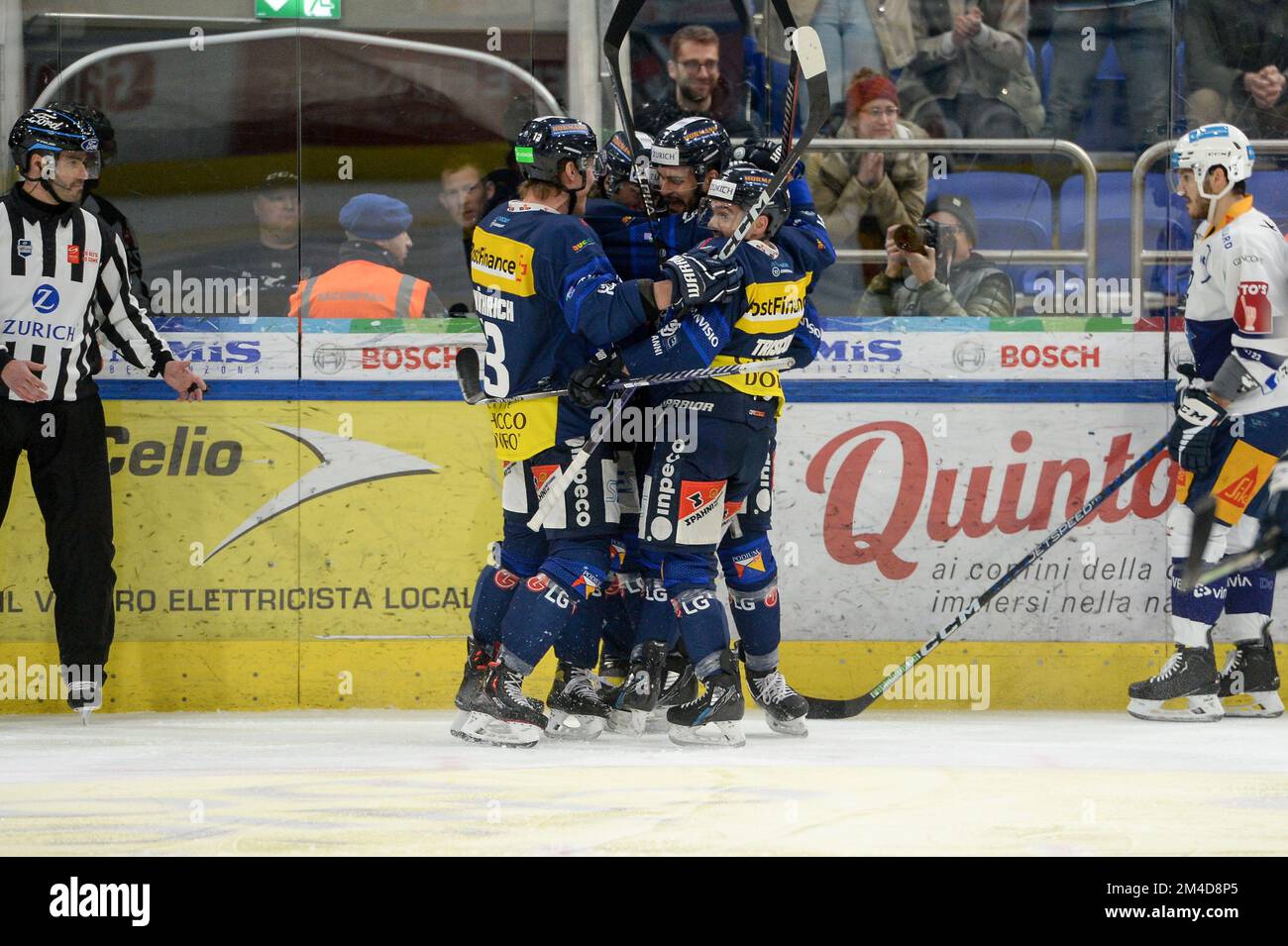 20.12.2022, Ambri, Gottardo Arena, NL: HC Ambri-Piotta - EV Zug, #7 ...