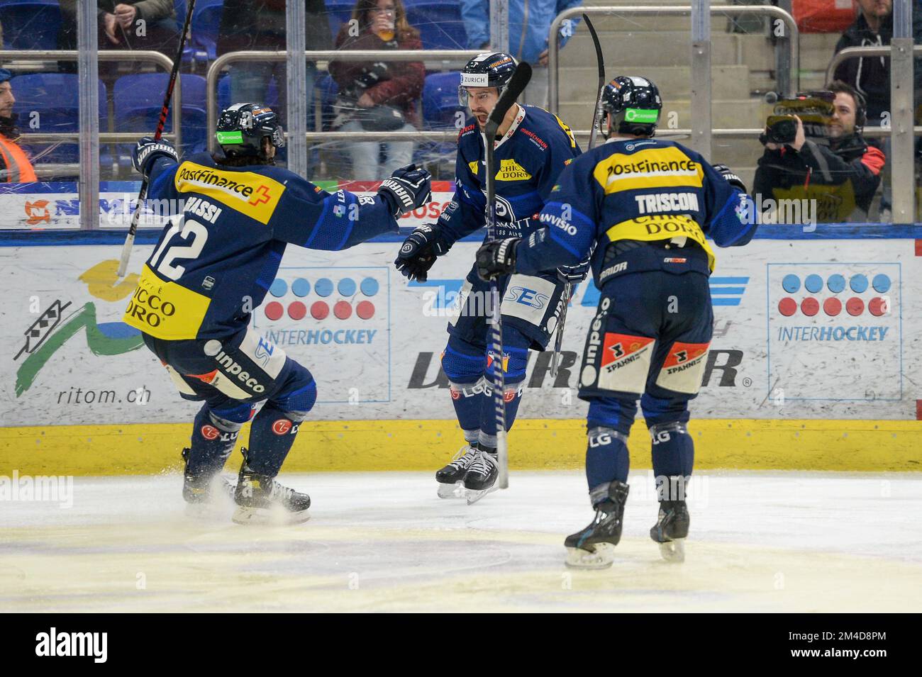 20.12.2022, Ambri, Gottardo Arena, NL: HC Ambri-Piotta - EV Zug, #7 ...